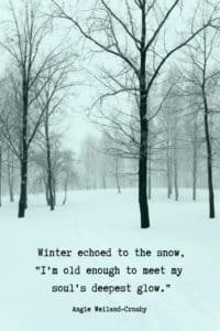Winter Quotes & Snow Quotes to Make Your Soul Sparkle | Momsoulsoothers